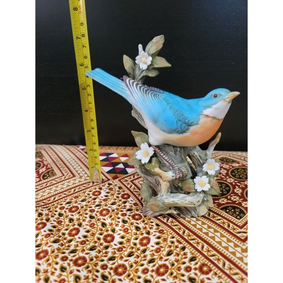Accents | Vintage Homco Masterpiece Porcelain Eastern Blue Bird 1984 ...